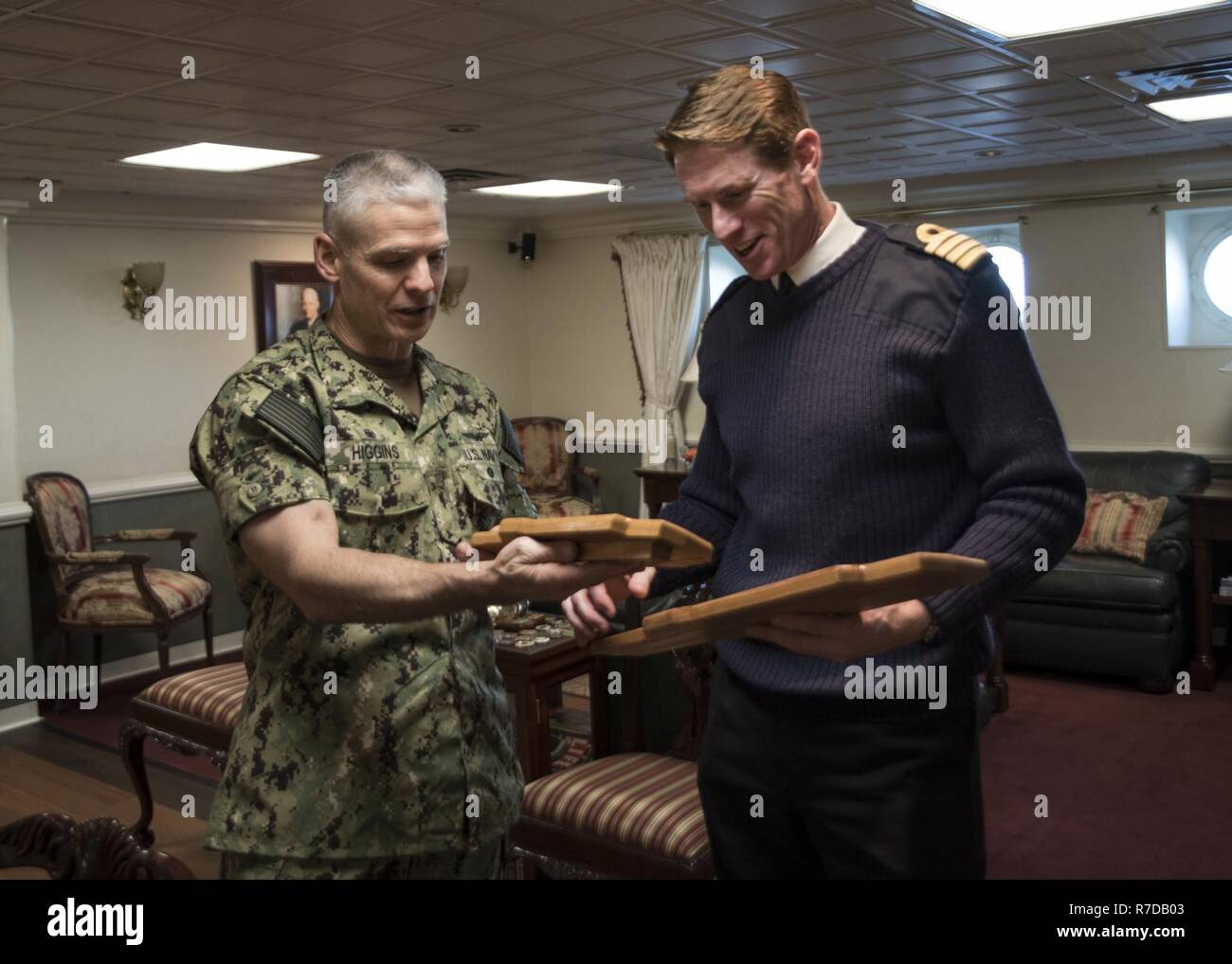 Capt kyle p higgins hi-res stock photography and images - Alamy