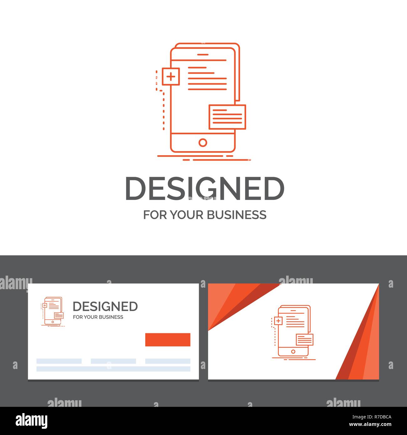 Mobile Business Cards Template