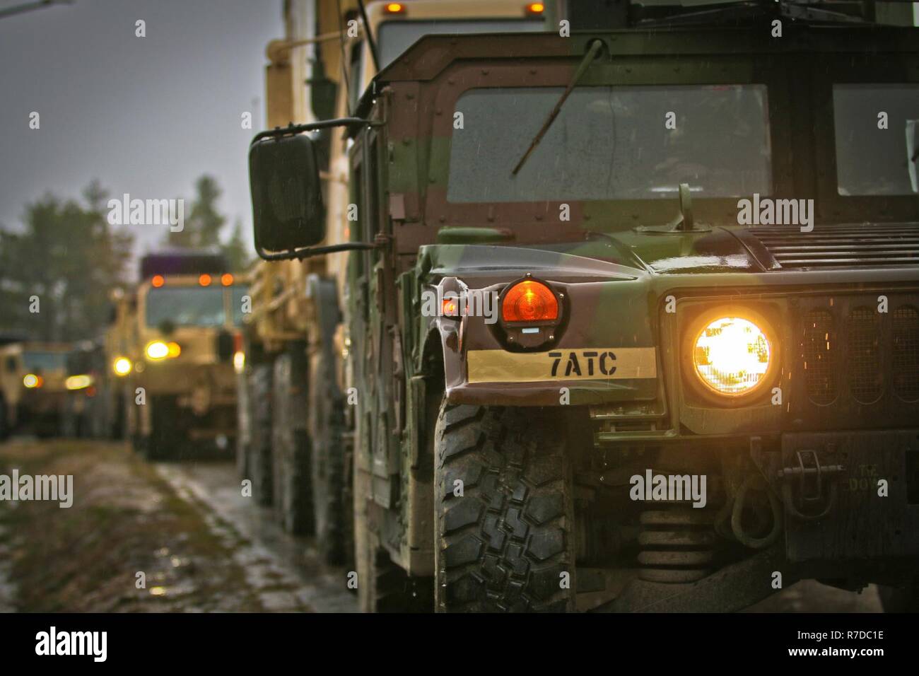 115th brigade support battalion muleskinners hi-res stock photography ...