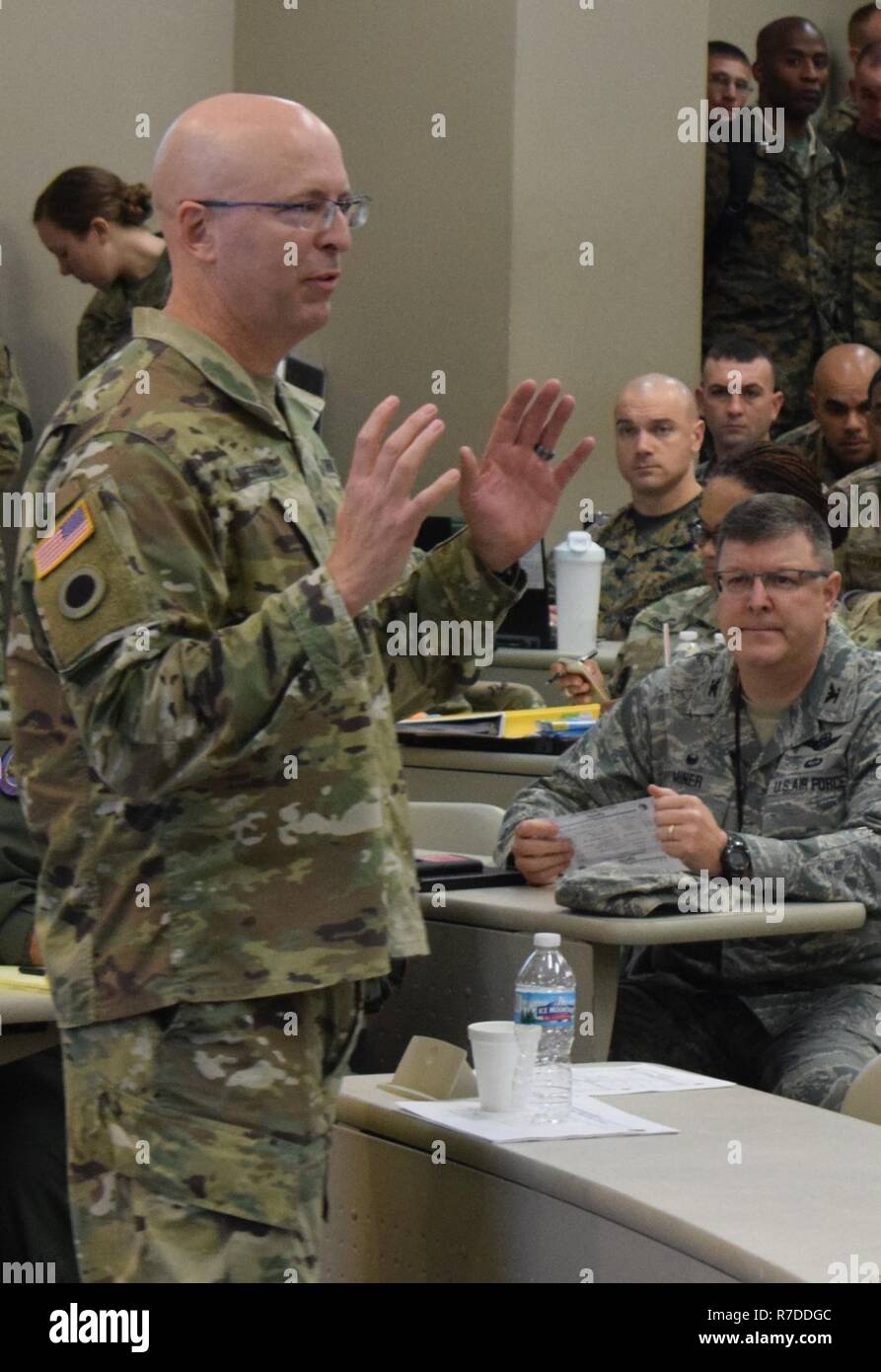 Lt. Col. Bart Verbanic, Northern Strike operations group deputy ...