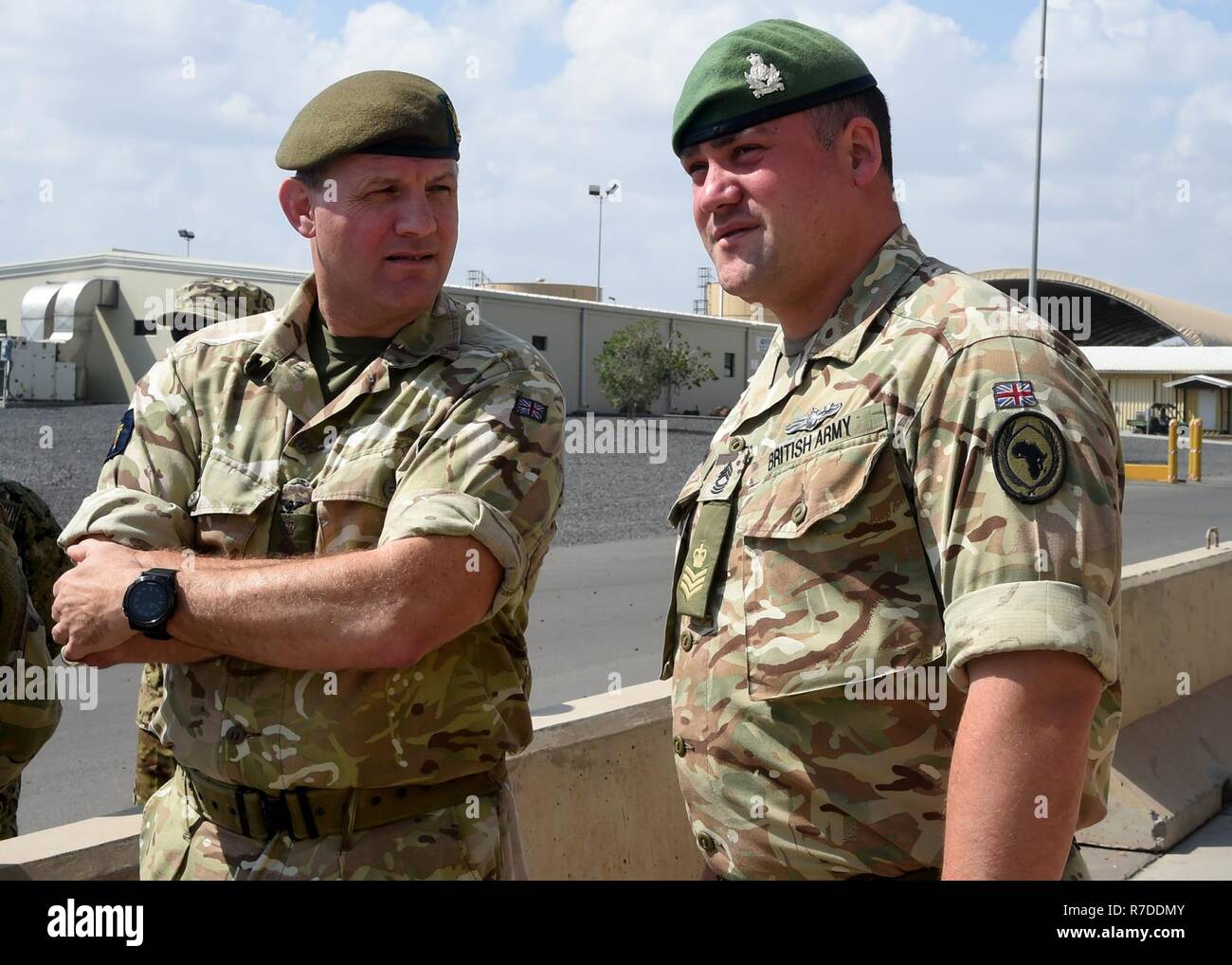 British Army Col. Simon Butt, Combined Joint Task Force-Horn of Africa ...