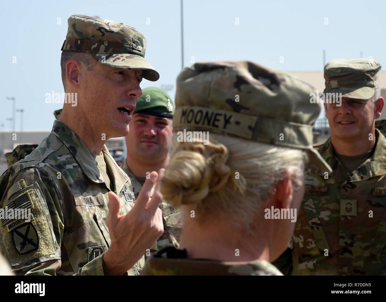 U.S. Army Brig. Gen. William L. Zana, deputy commander, Combined Joint ...