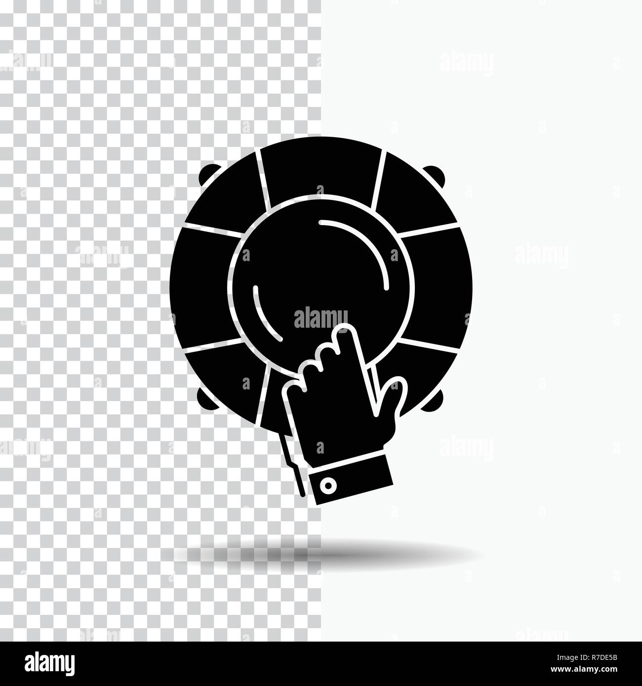 Danger sign on beach Stock Vector Images - Alamy