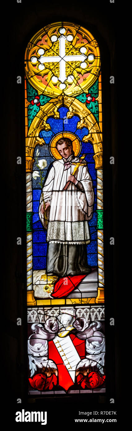 Catholic Priest Stained Glass Baptistery of Saint John Piazza del ...