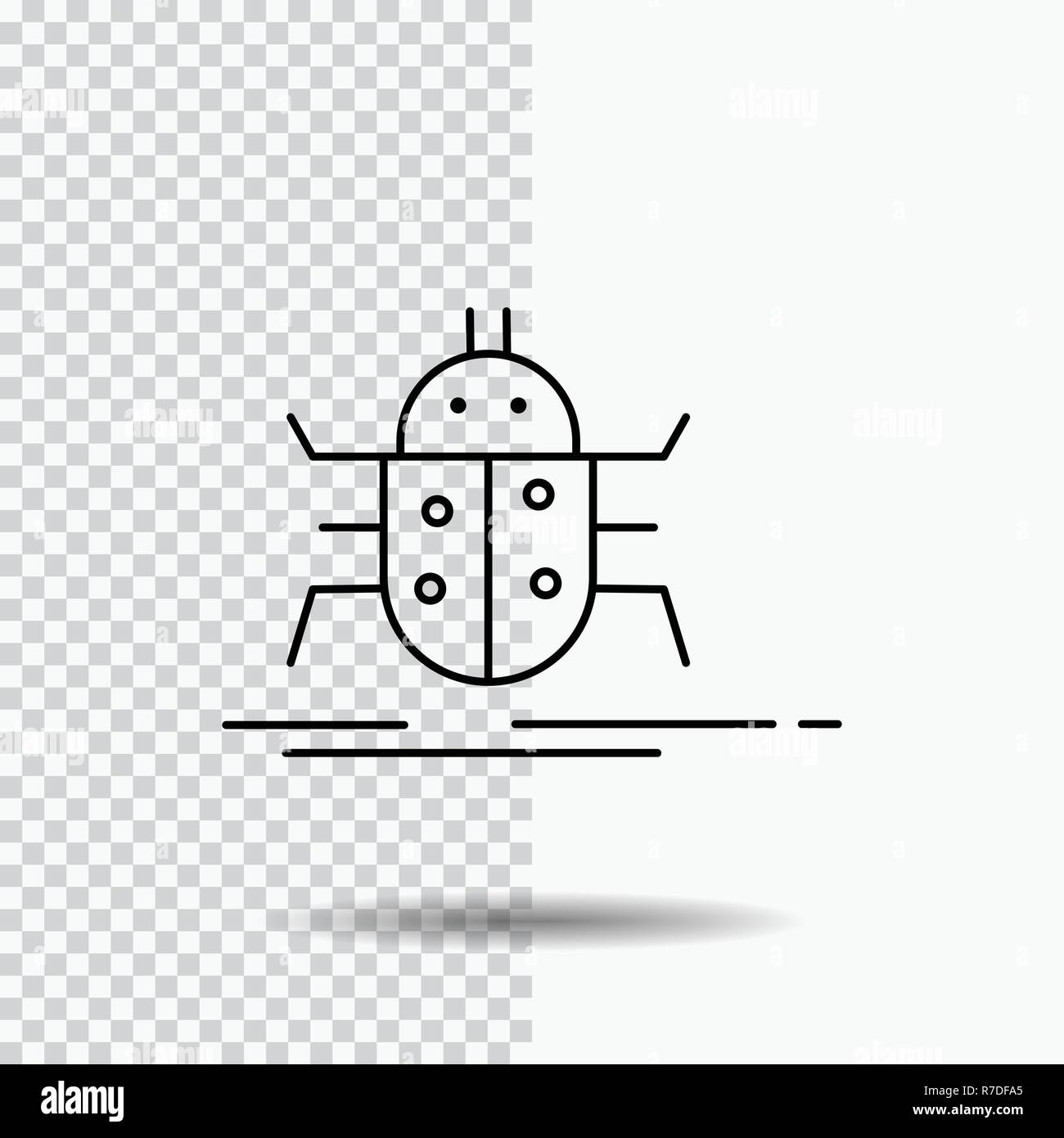 Black bugs Stock Vector Images - Alamy
