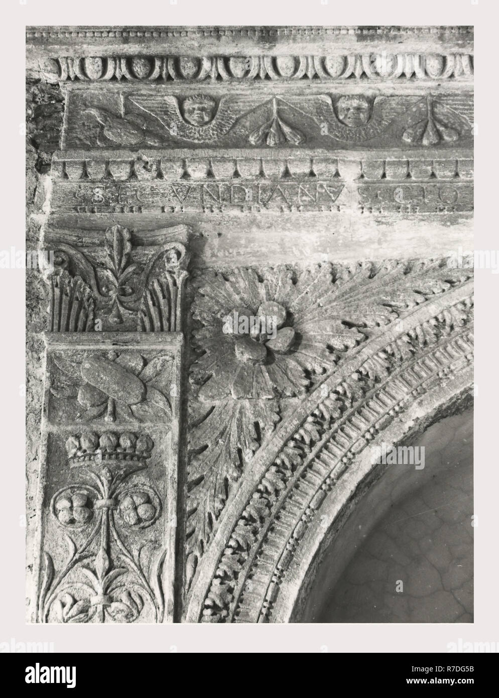 Lazio, Viterbo, Tuscania, S. Maria della Rosa Stock Photo - Alamy