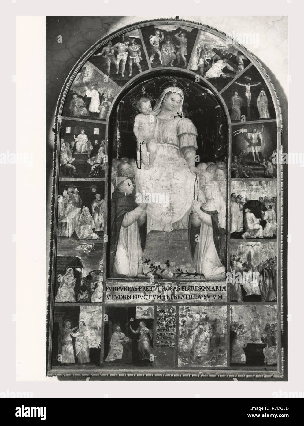 Lazio, Viterbo, Tuscania, S. Maria della Rosa Stock Photo - Alamy