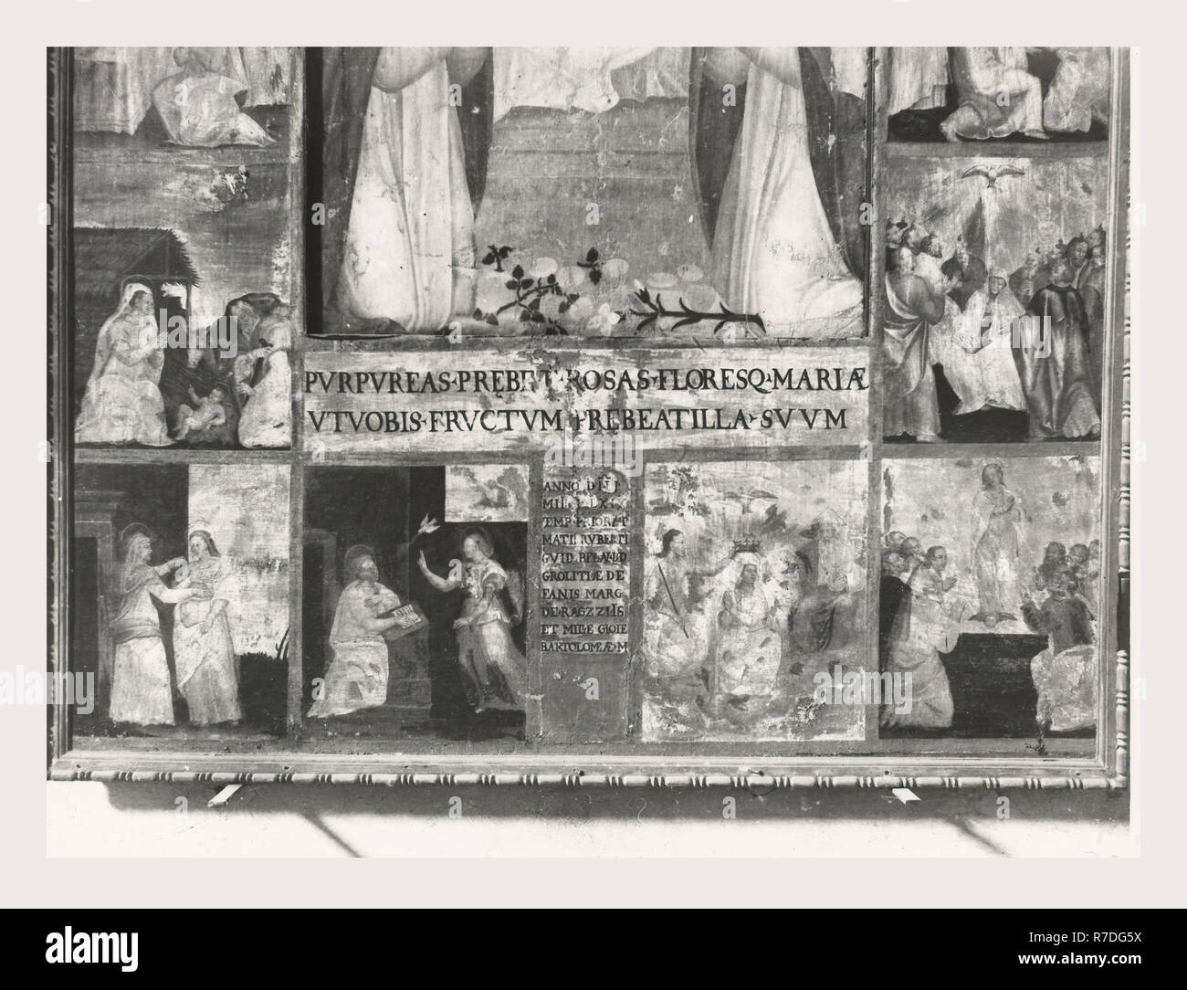 Lazio, Viterbo, Tuscania, S. Maria della Rosa Stock Photo - Alamy