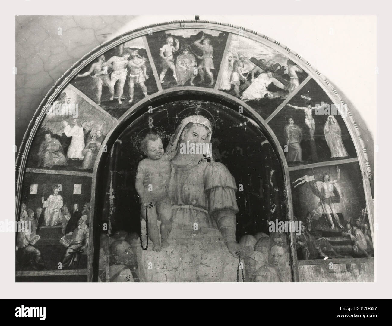 Lazio, Viterbo, Tuscania, S. Maria della Rosa Stock Photo - Alamy