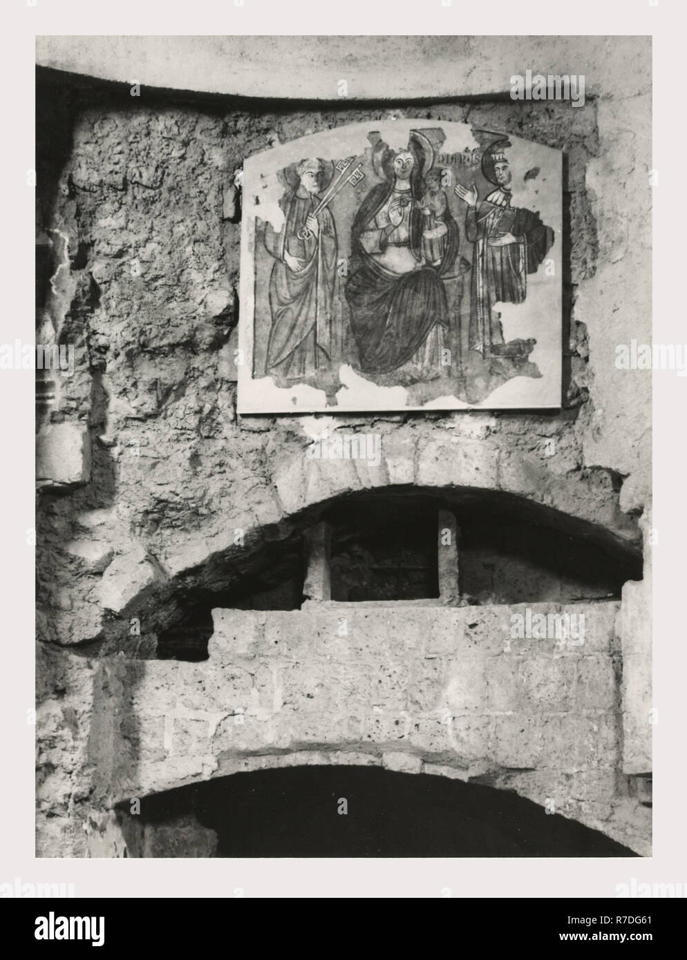 Lazio, Viterbo, Tuscania, S. Maria della Rosa Stock Photo - Alamy