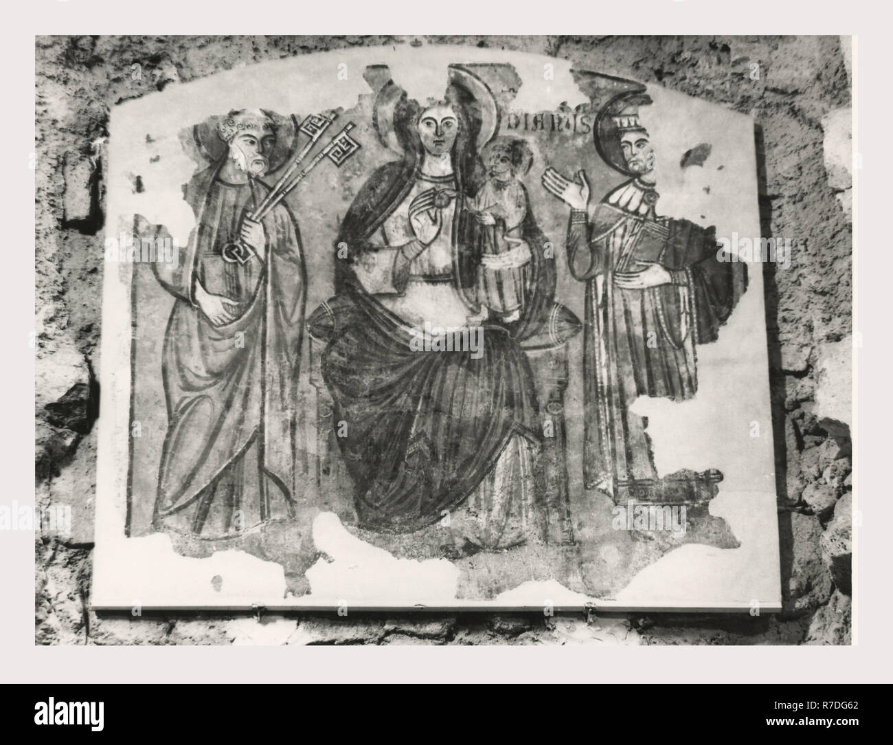 Lazio, Viterbo, Tuscania, S. Maria della Rosa Stock Photo - Alamy