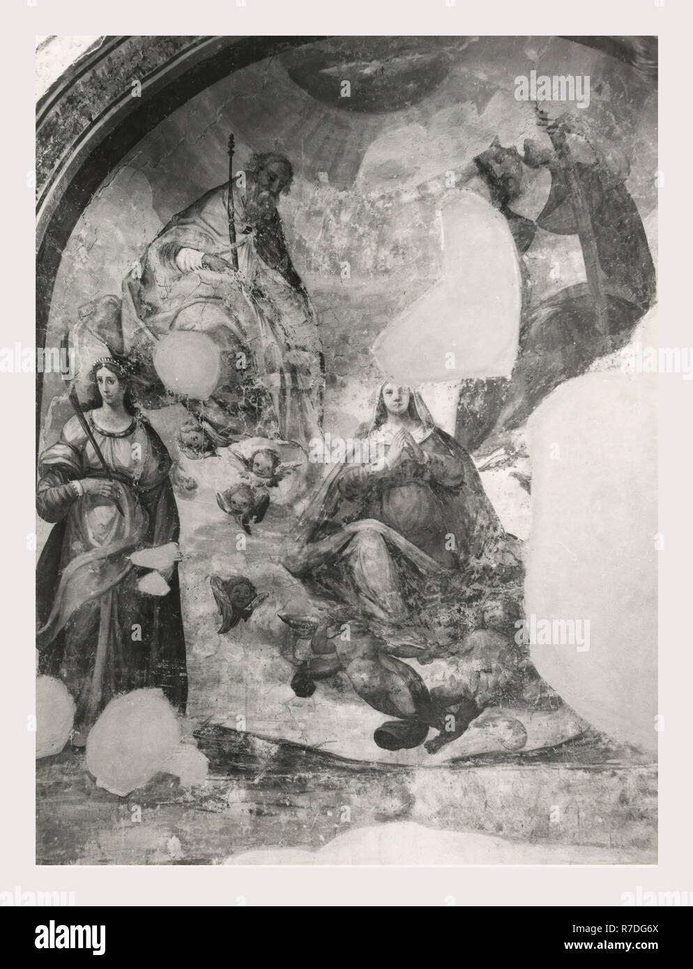 Lazio, Viterbo, Tuscania, S. Maria della Rosa Stock Photo - Alamy