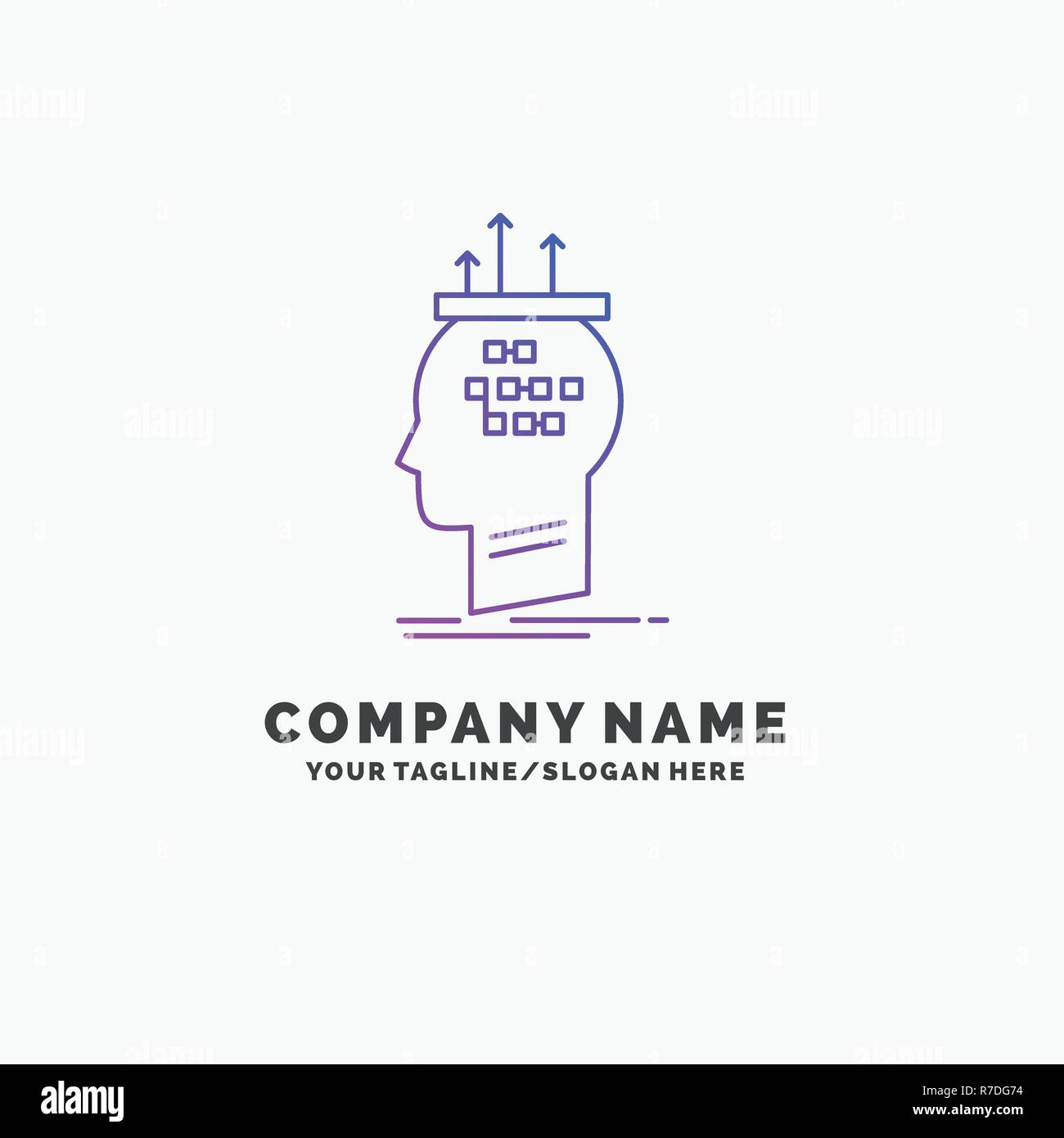 Active brain anatomy Stock Vector Images - Alamy