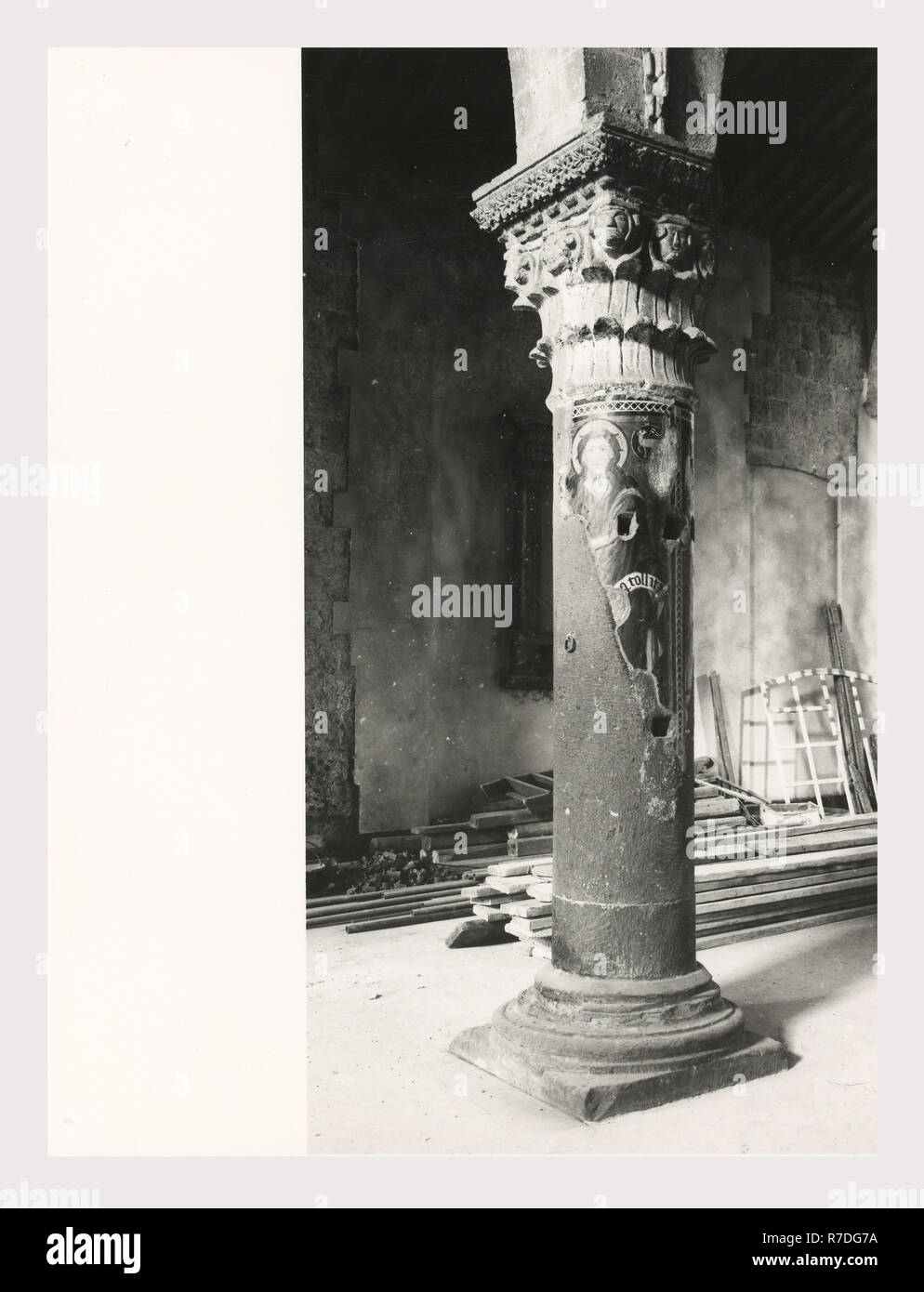 Lazio, Viterbo, Tuscania, S. Maria della Rosa Stock Photo - Alamy