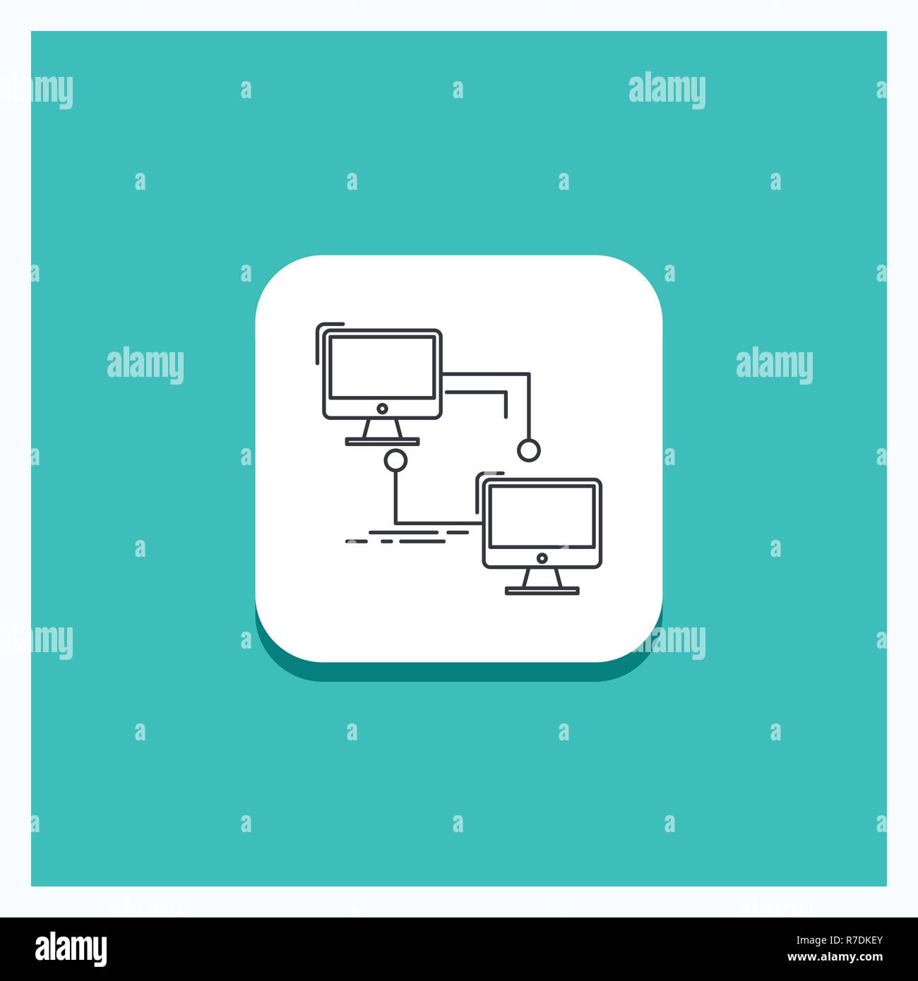 Virtual lan background Stock Vector Images - Alamy