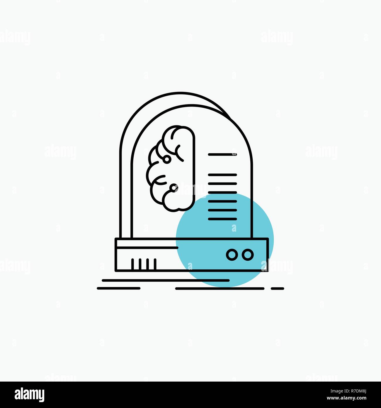 Cyber reality brain machine hi-res stock photography and images - Alamy