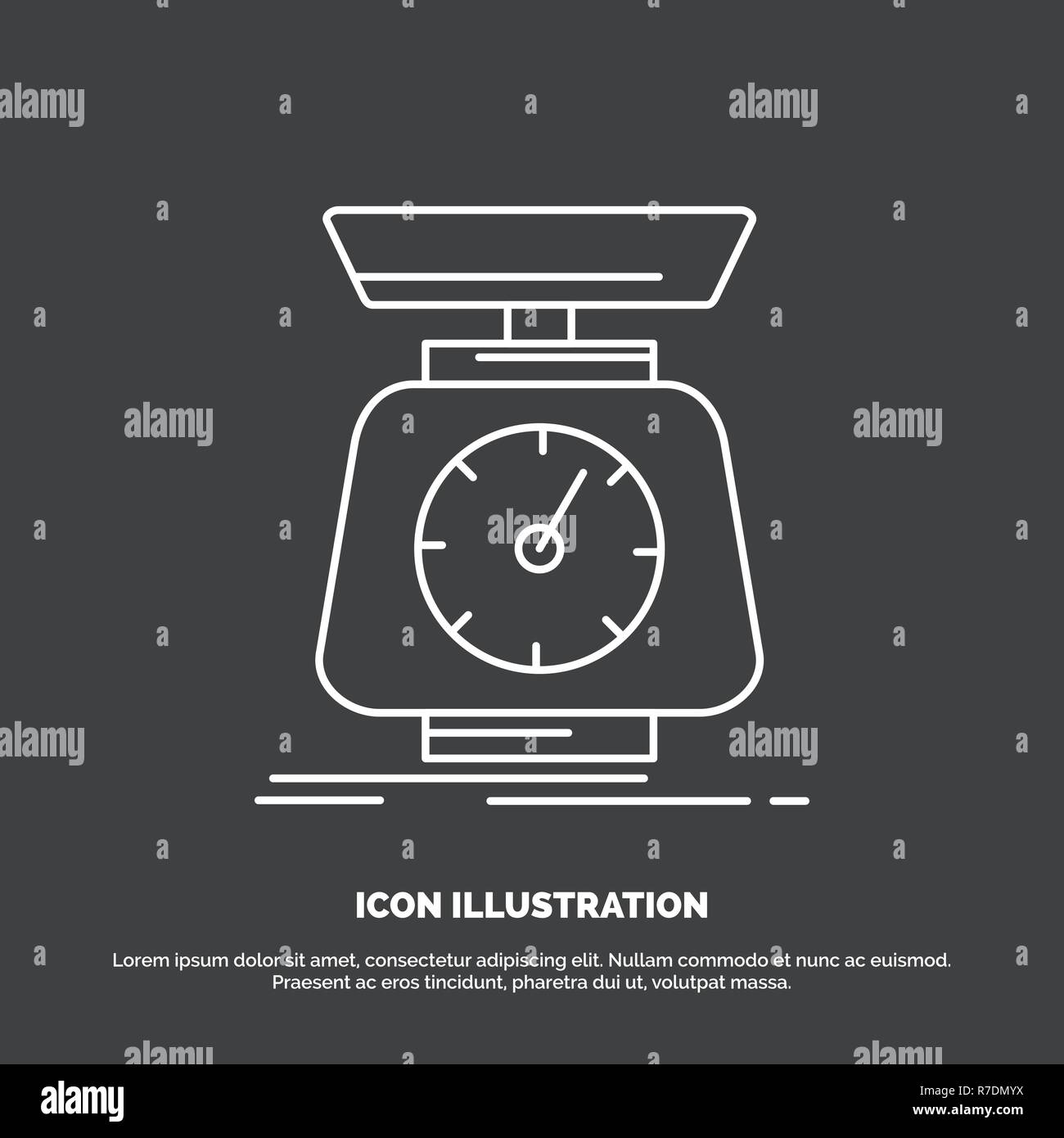 Turn the scales Stock Vector Images - Alamy