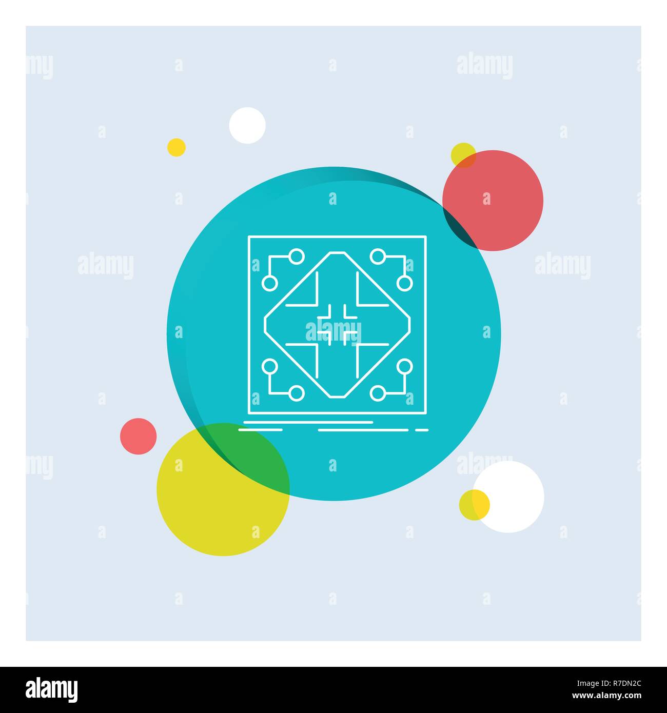 Dataflow background Stock Vector Images - Alamy