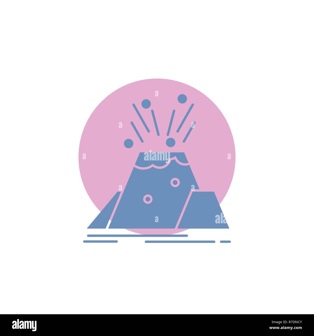 Volcano warning Stock Vector Images - Alamy