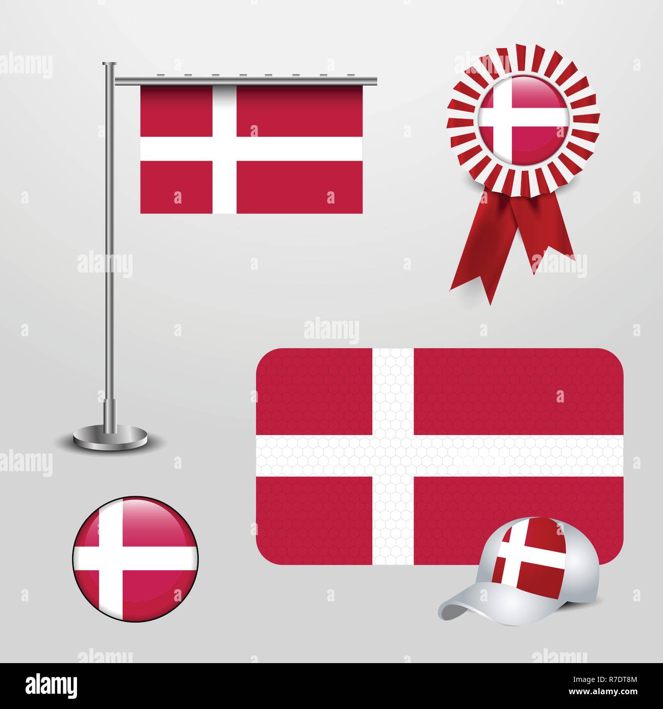 Danish Hat Stock Vector Images - Alamy