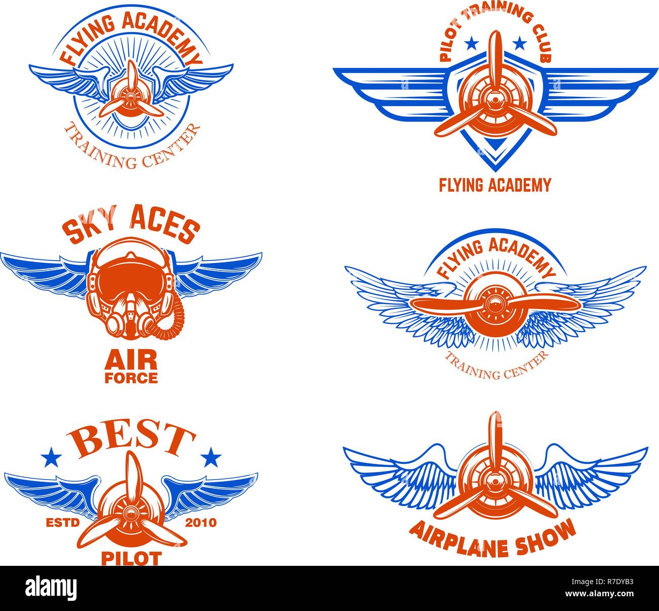 Menu airplane Stock Vector Images - Alamy