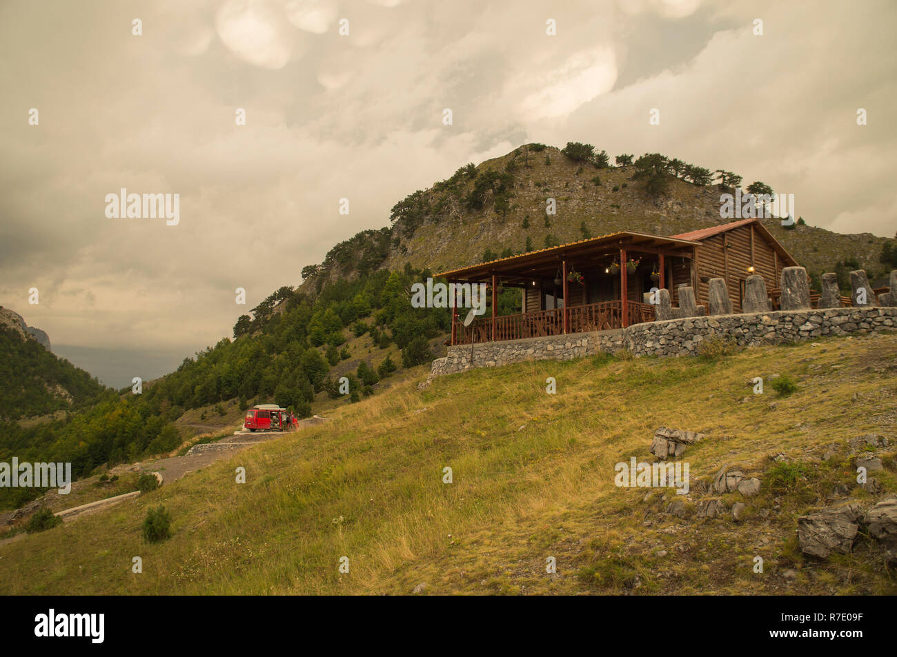 The Thethi National park in Northwest Albania neighbouring the NP ...
