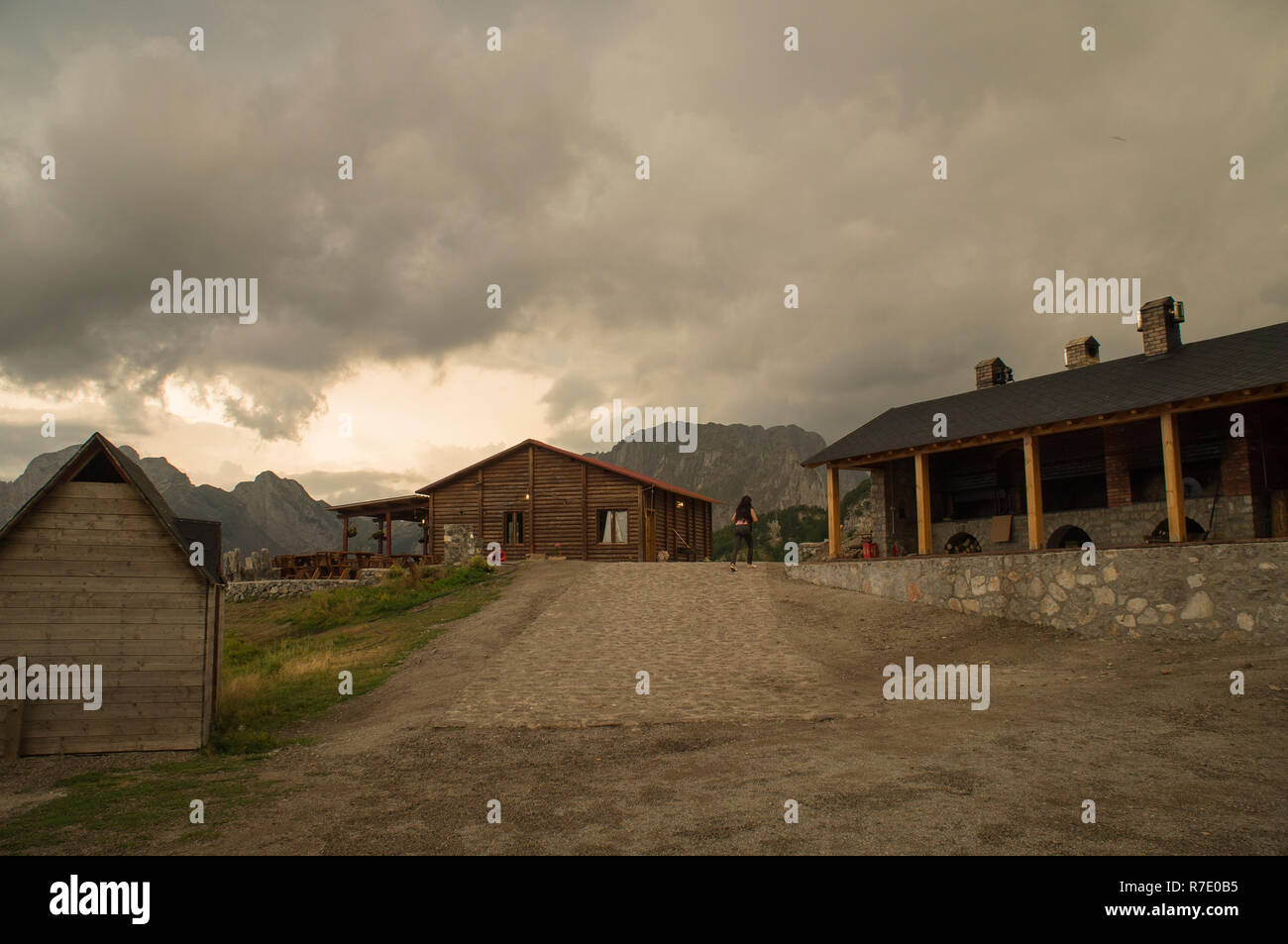 The Thethi National park in Northwest Albania neighbouring the NP ...