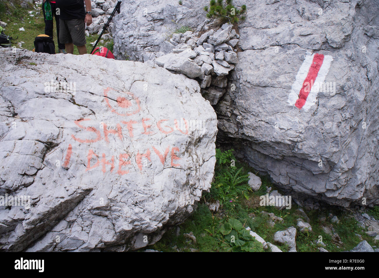 The Thethi National park in Northwest Albania neighbouring the NP ...