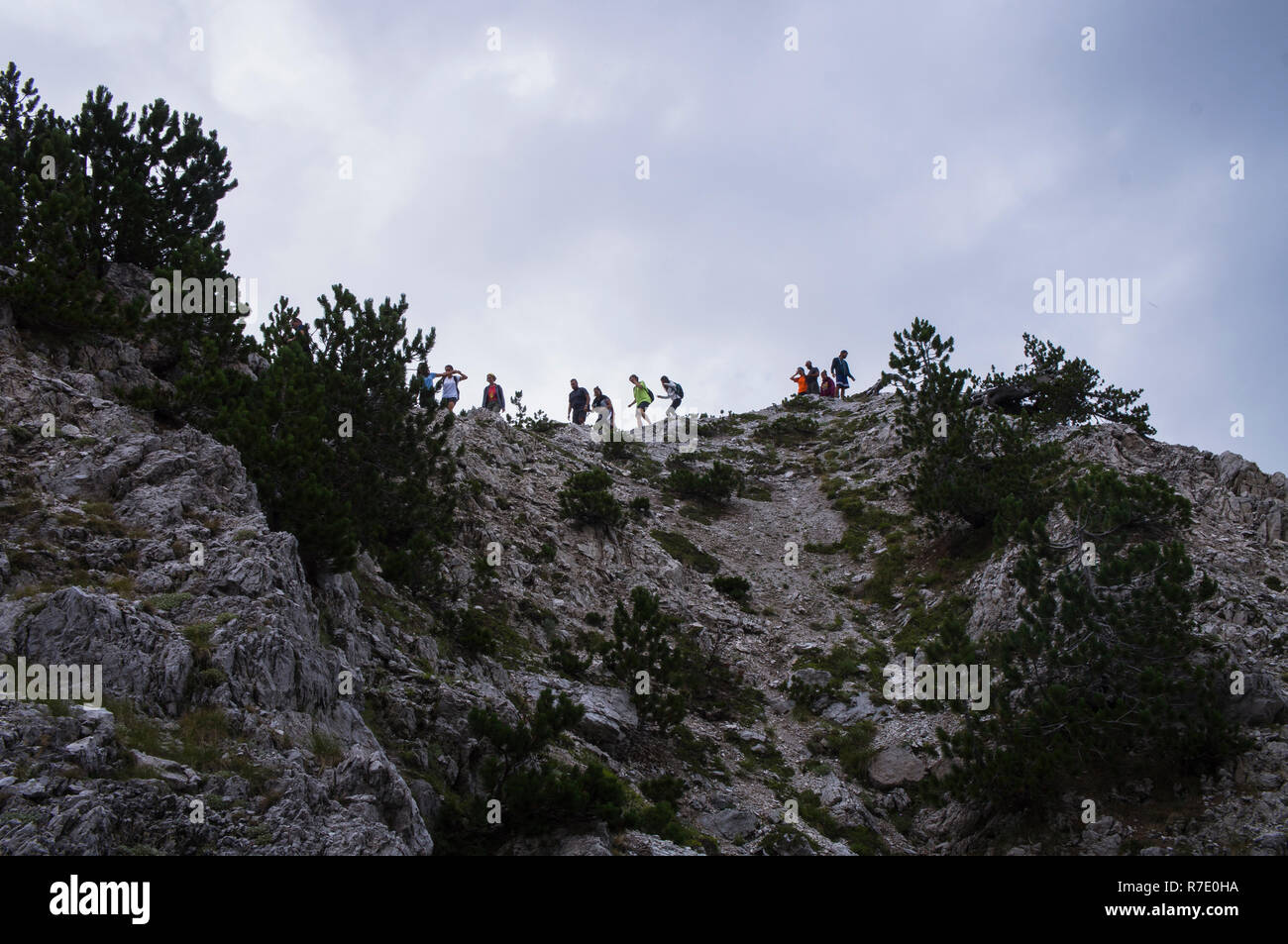 The Thethi National park in Northwest Albania neighbouring the NP ...