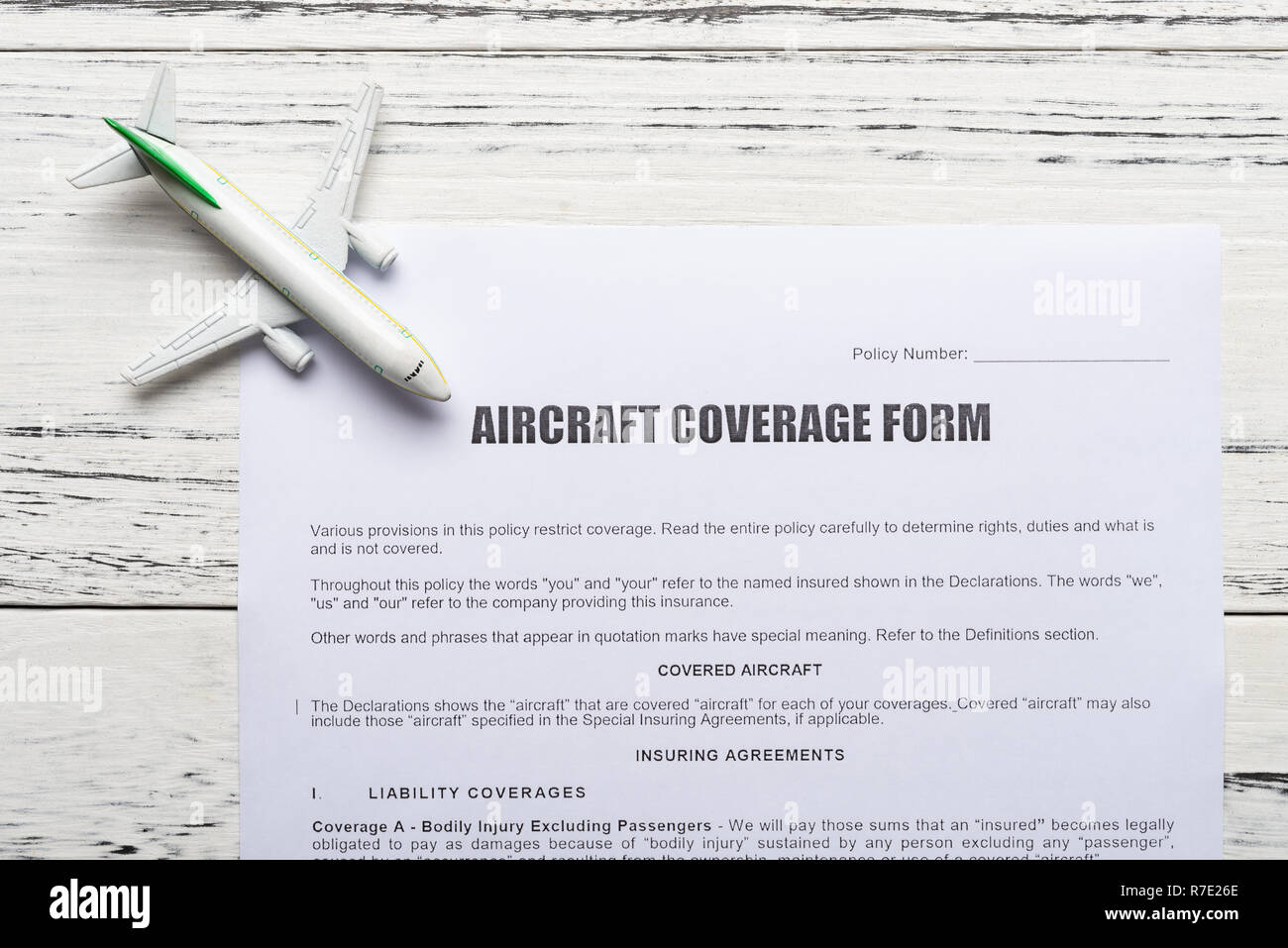 top view aircraft coverage form and an airplane model concept of travel ...