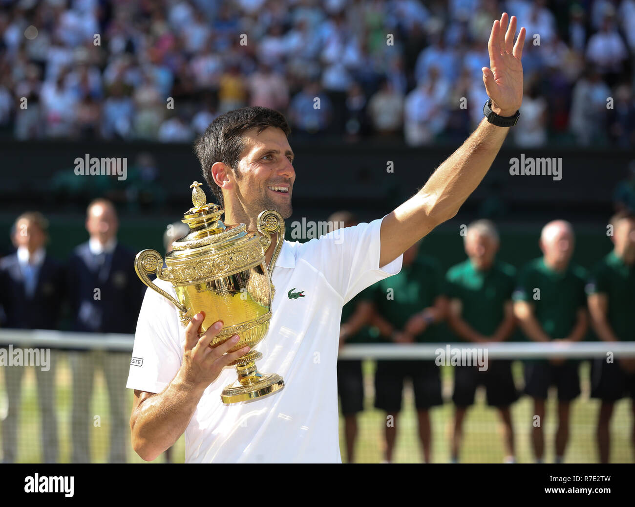 Wimbledon trophy presentation hi-res stock photography and images - Alamy