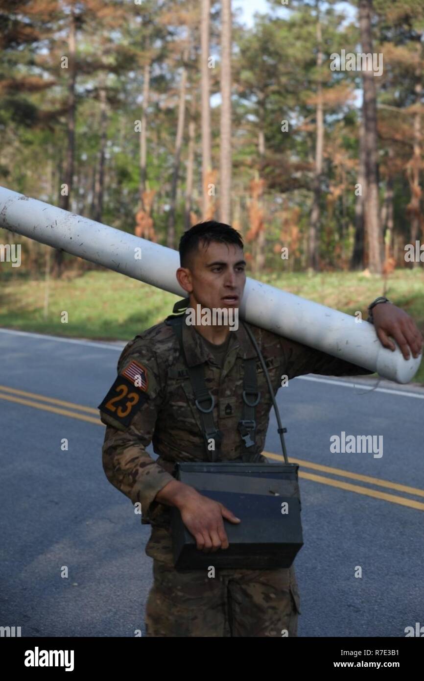 U.S. Army Ranger Sgt. 1st Class Anthony Allen assigned to the Airborne ...