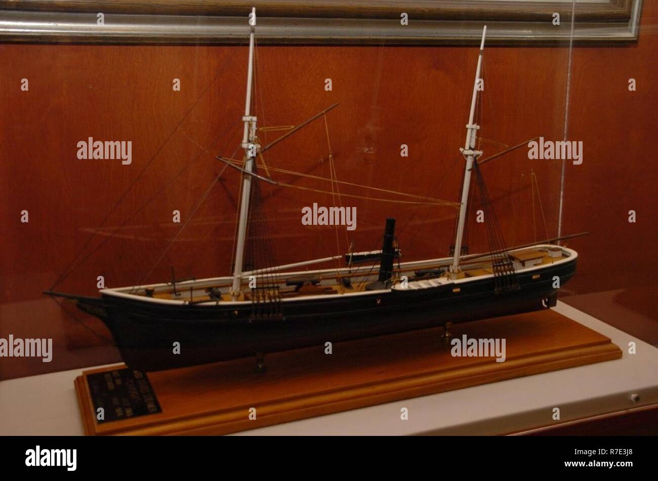 The Civil War gallery at the Hampton Roads Naval Museum, contains a ...