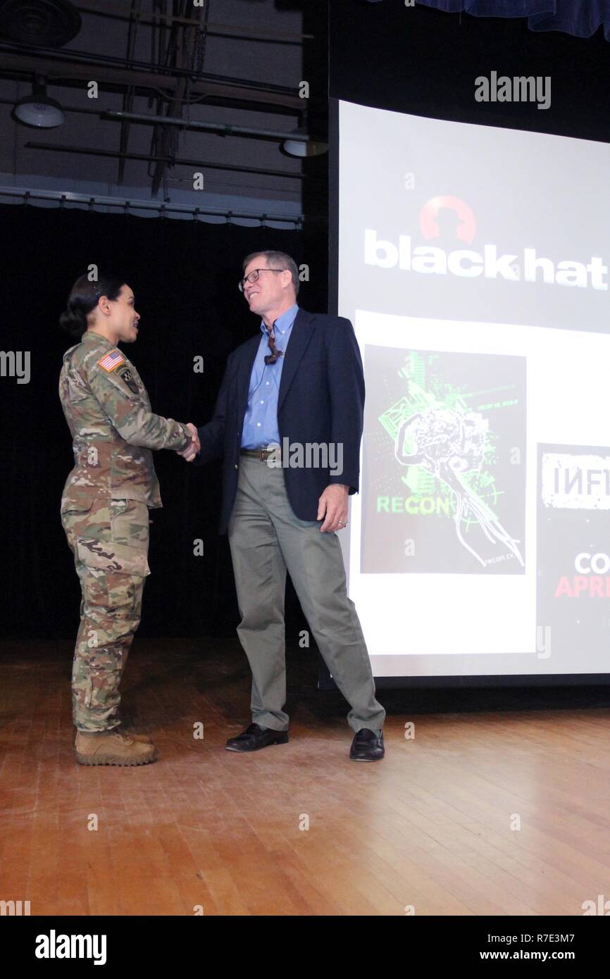 FORT GEORGE G. MEADE, Md. – Lt. Col. Nadine Nally, commander of the ...