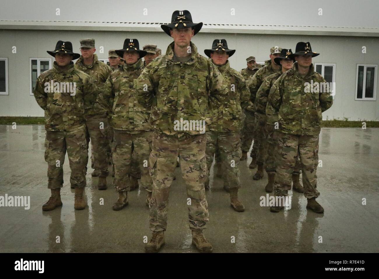 U.S. Soldiers with Charlie Company, 2nd Battalion, 8th Cavalry Regiment ...