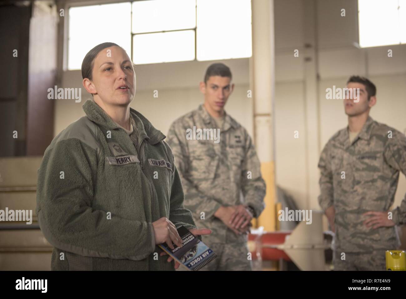 Senior Master Sgt. Sarah Perry of the 102nd Readiness and Emergency ...