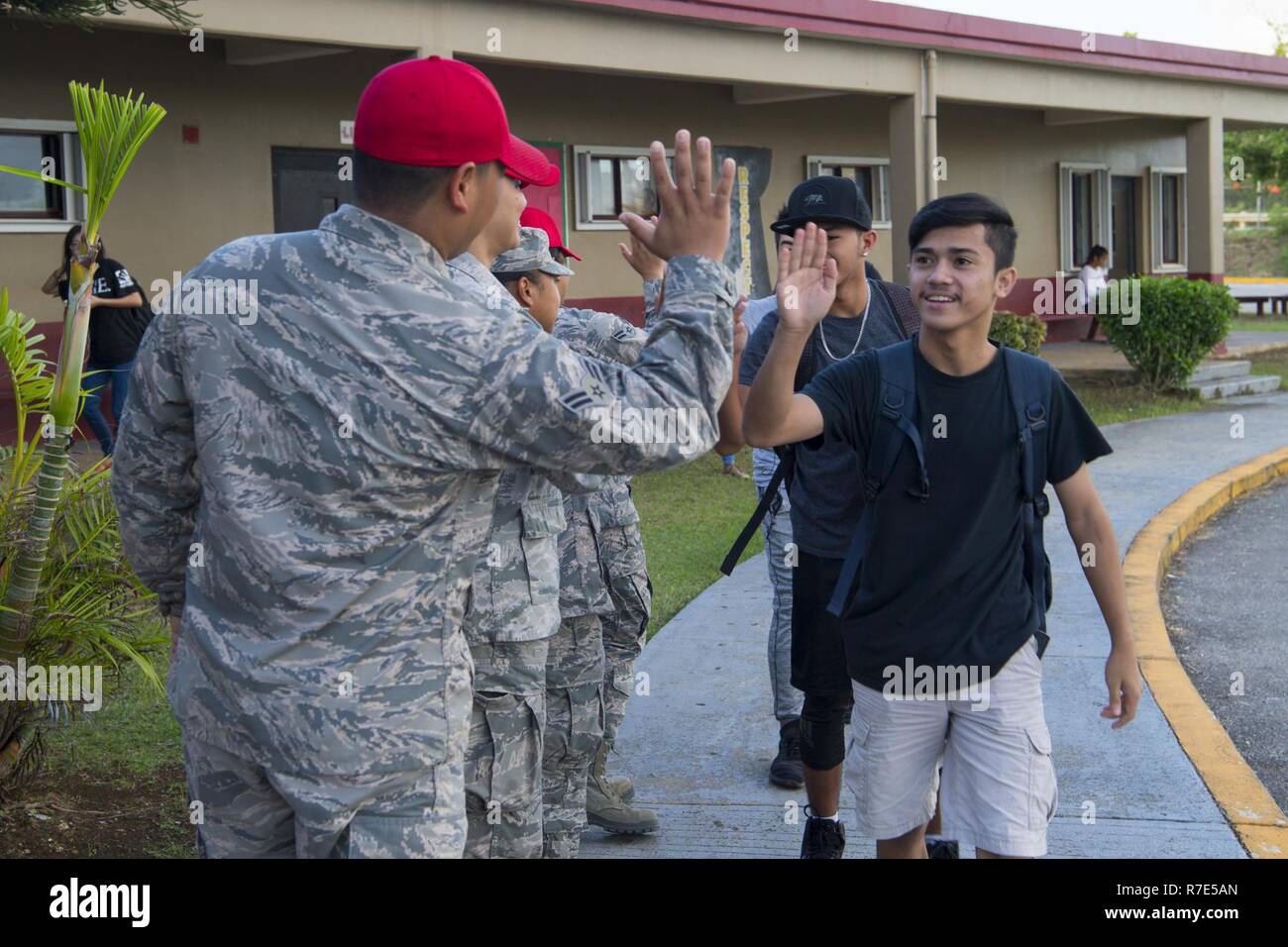 Kagman high school hi-res stock photography and images - Alamy