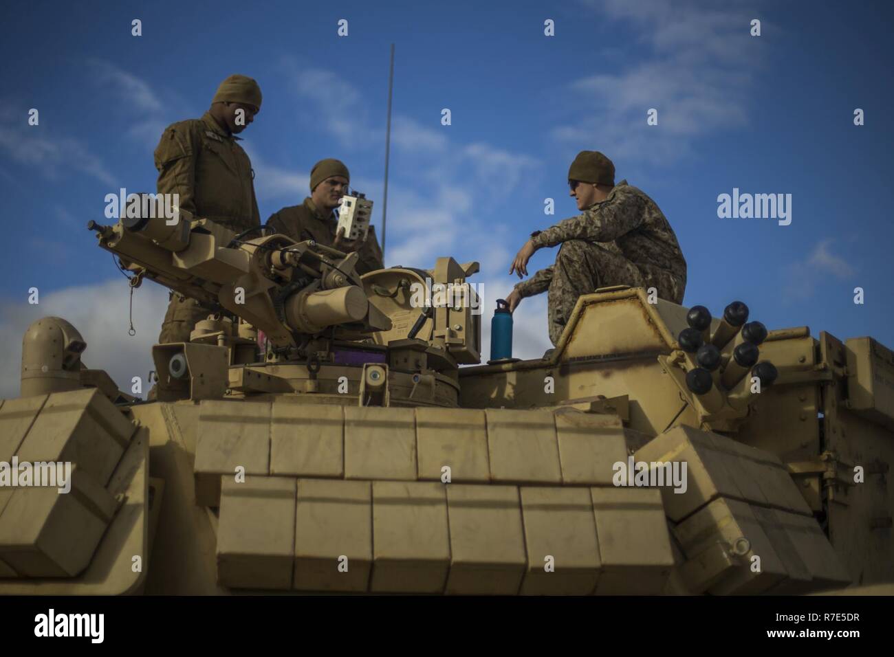 U.S. Marines with 1st Combat Engineer Battalion, 1st Marine Division ...