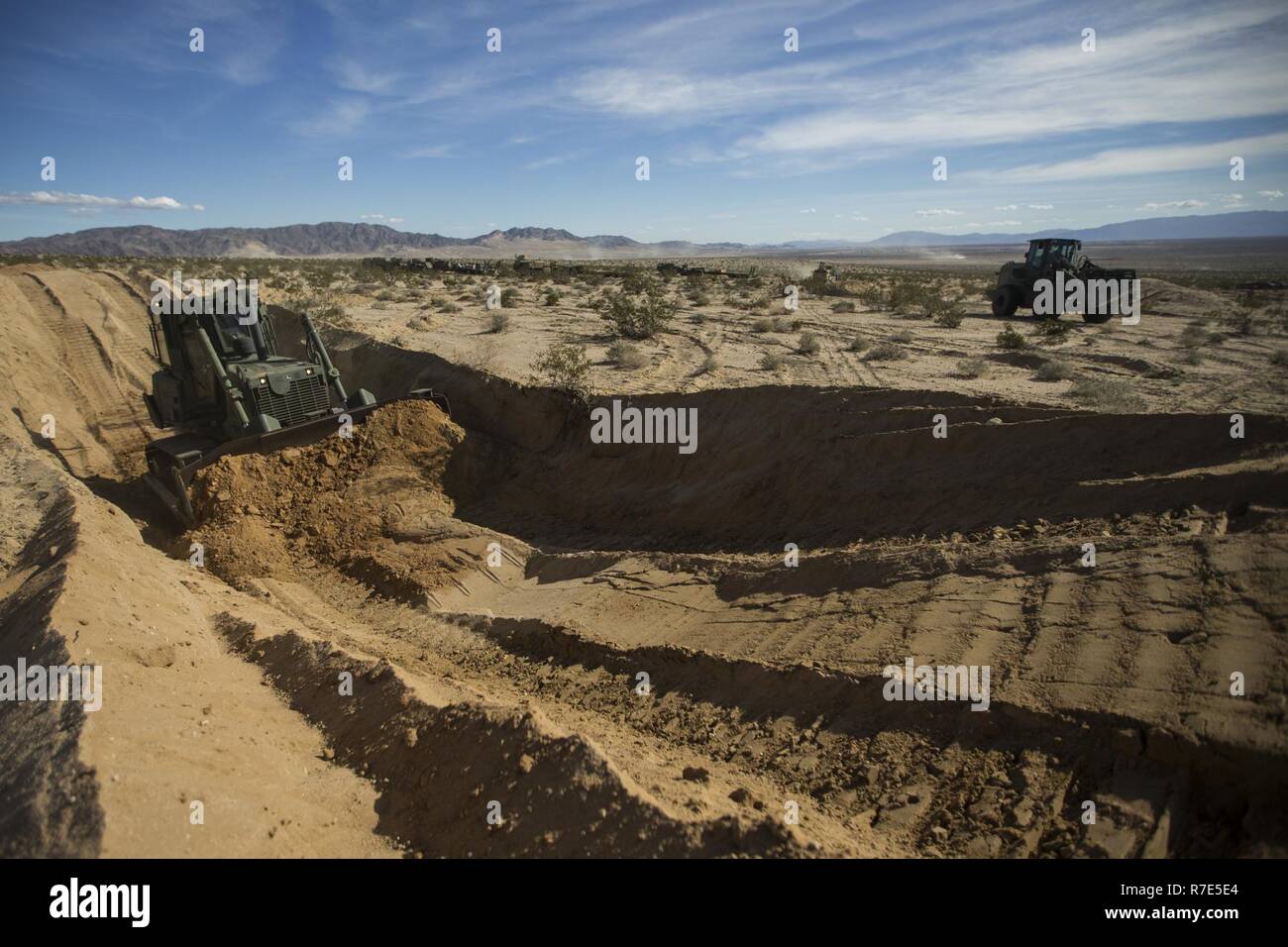 U.S. Marines with 1st Combat Engineer Battalion, 1st Marine Division ...