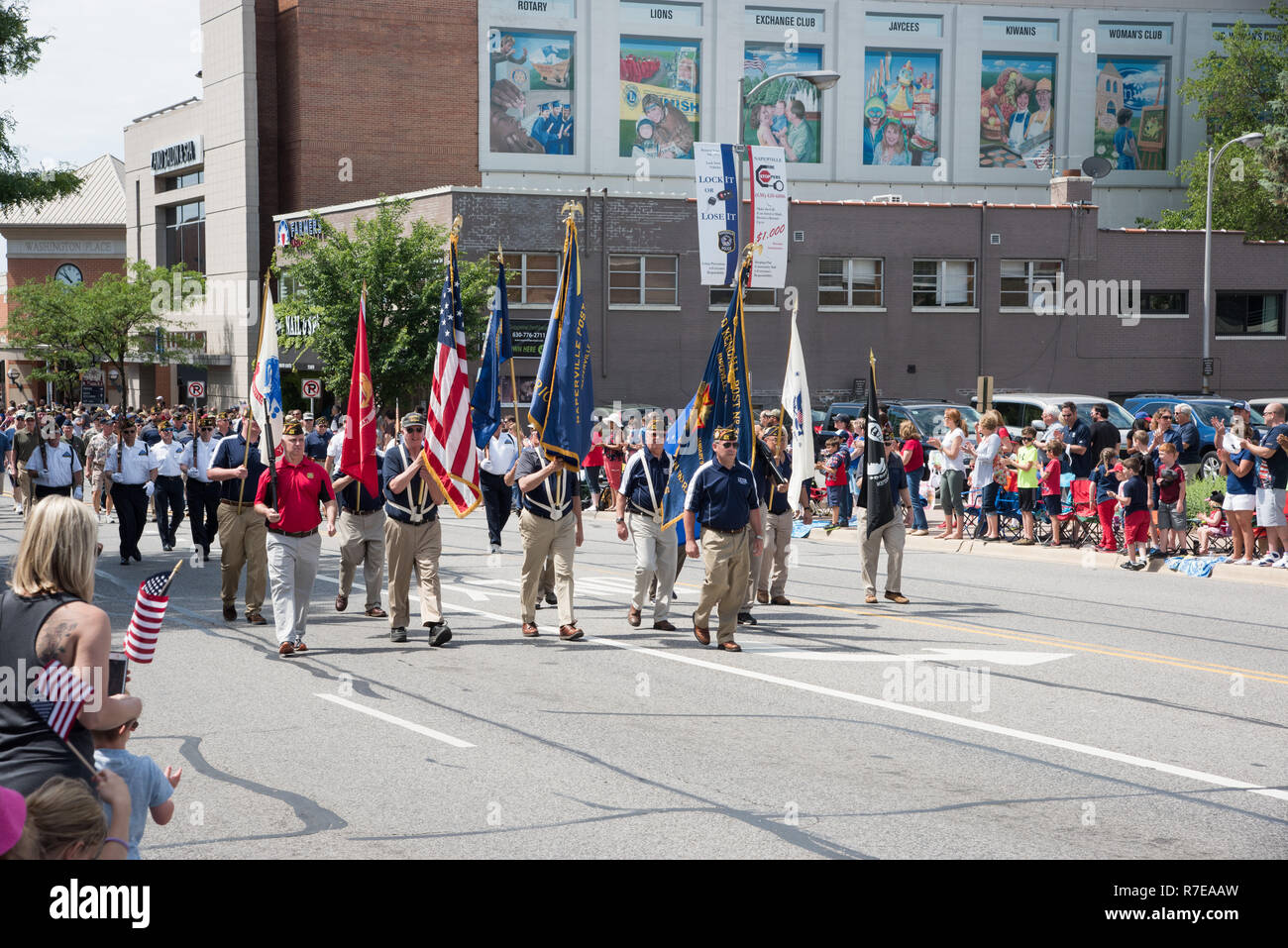 Vfw in parade hi-res stock photography and images - Alamy