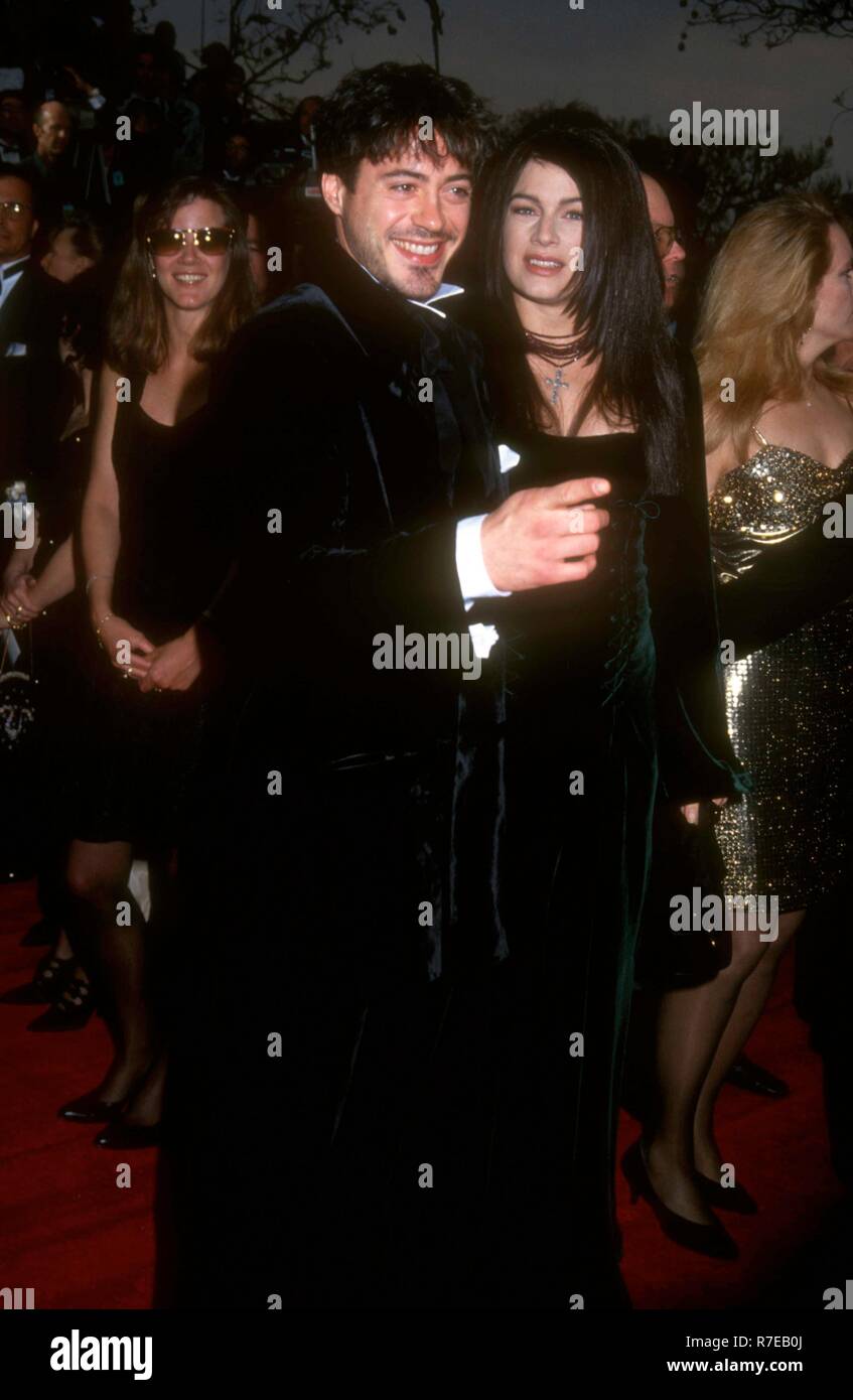 LOS ANGELES, CA - MARCH 29: Actor Robert Downey Jr. and wife musician ...