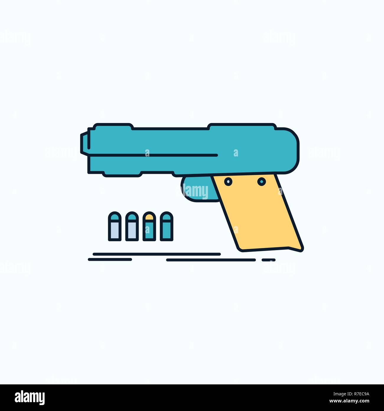 Person holding gun violence sign hi-res stock photography and images ...