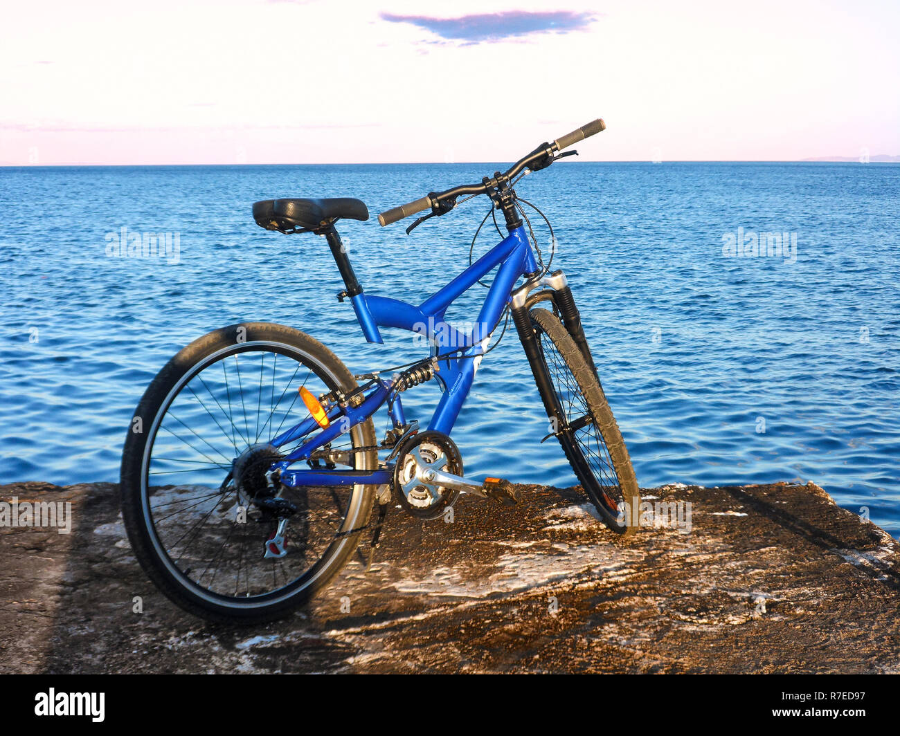 Greece bicycle, mountain hi-res stock photography and images - Alamy