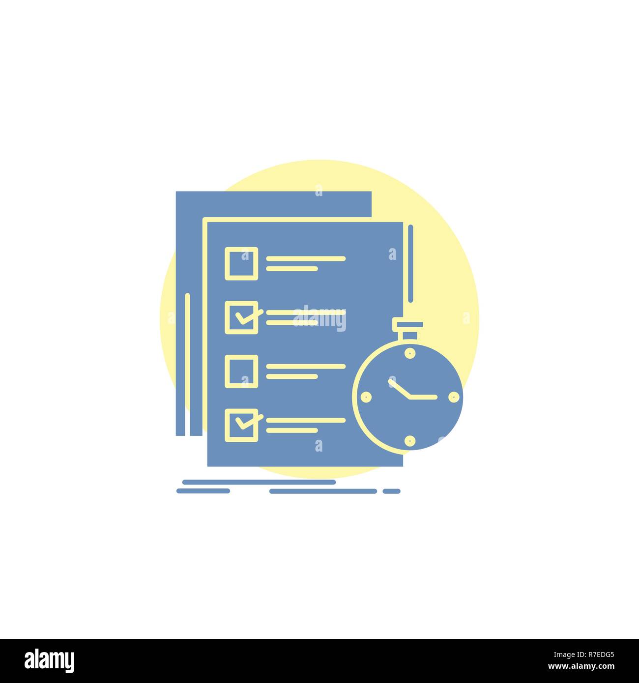 Task List Stock Vector Images - Alamy