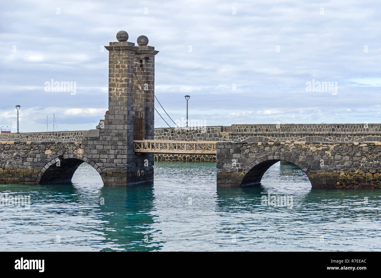 Bridge with Castle Doors (Puente de Las Bolas) of the Castle of Saint ...