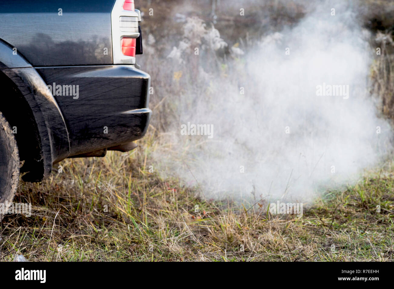 Soot on exhaust pipe hi-res stock photography and images - Alamy