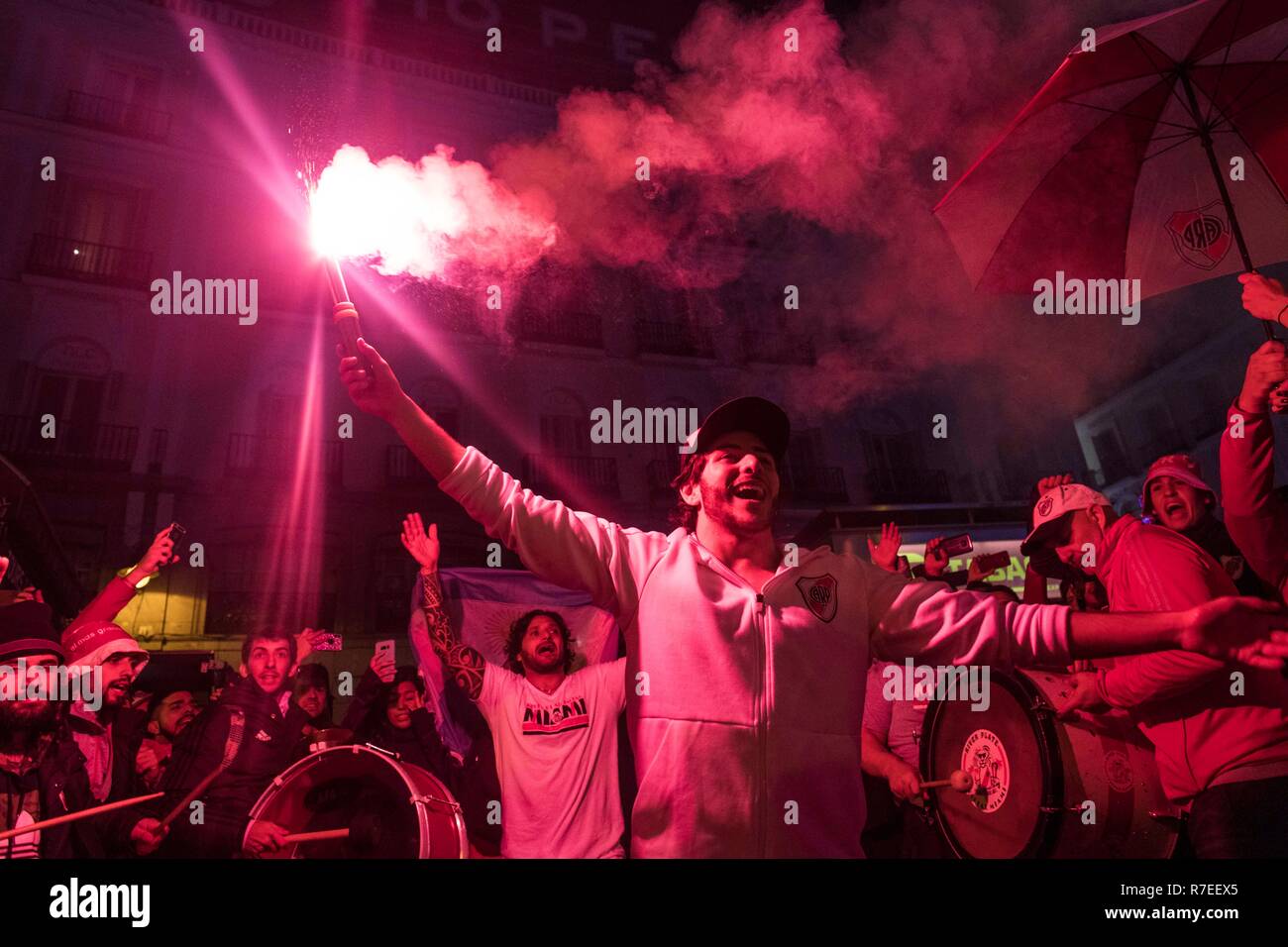 Football match flare hi-res stock photography and images - Alamy