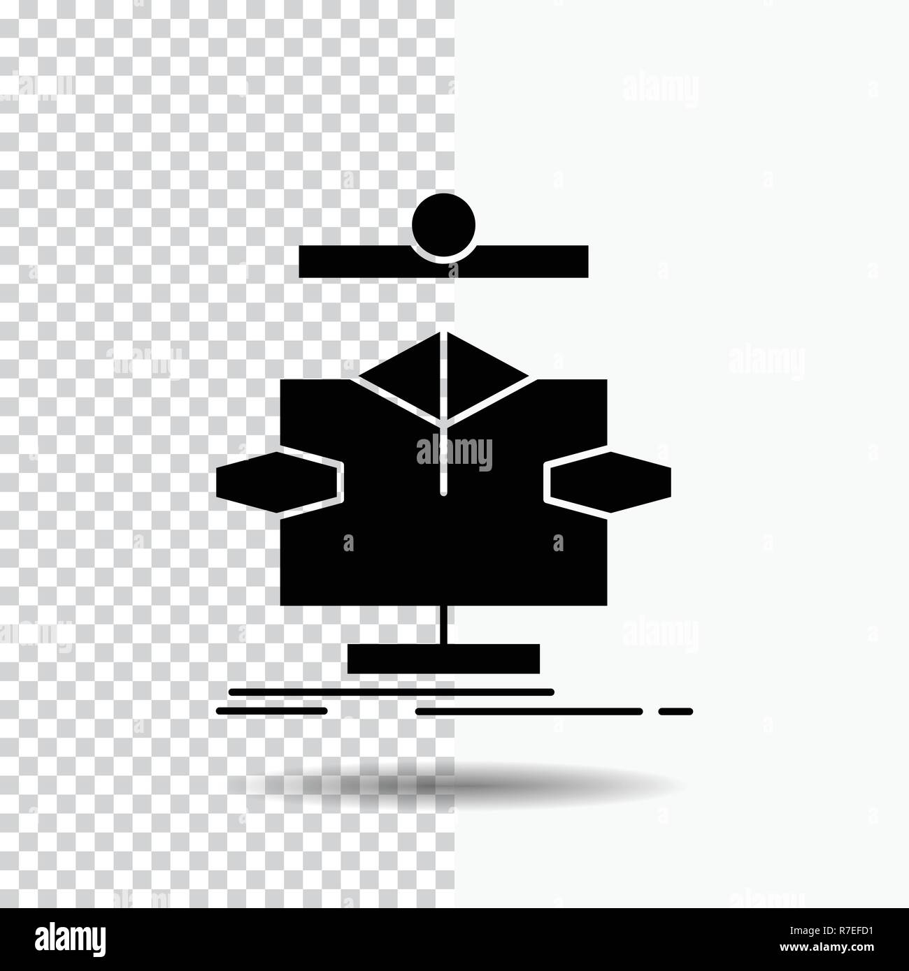 Abstract flowchart diagram computer program Stock Vector Images - Alamy