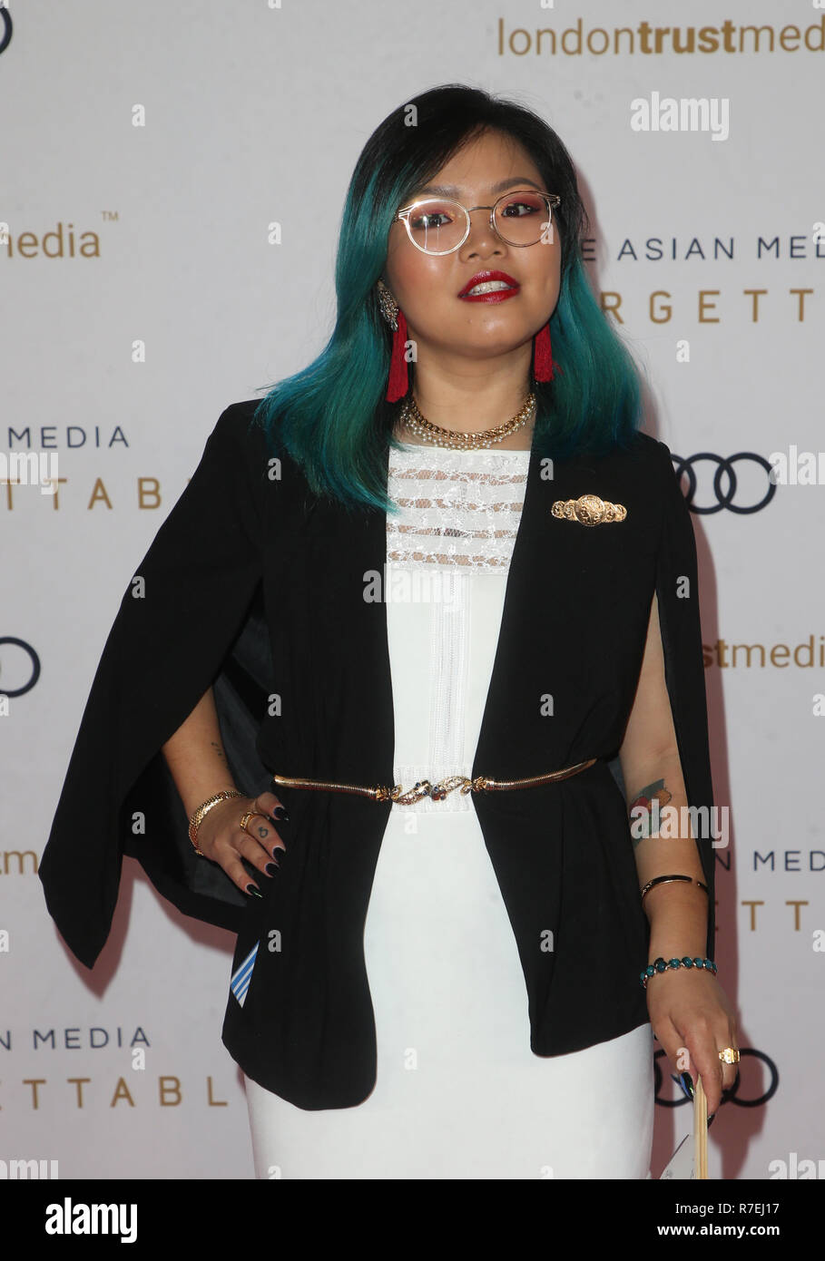 BEVERLY HILLS, CA - DECEMBER 8: Jennifer Li, at Kore Asian Media's 17th ...