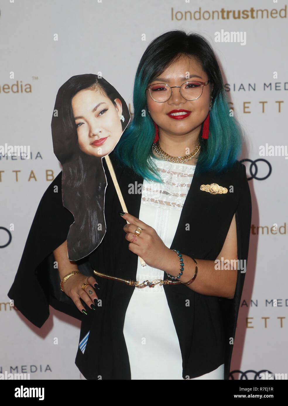 BEVERLY HILLS, CA - DECEMBER 8: Jennifer Li, at Kore Asian Media's 17th ...